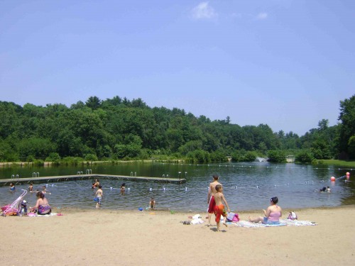 Hit the Beach at Eastbury Pond in Glastonbury