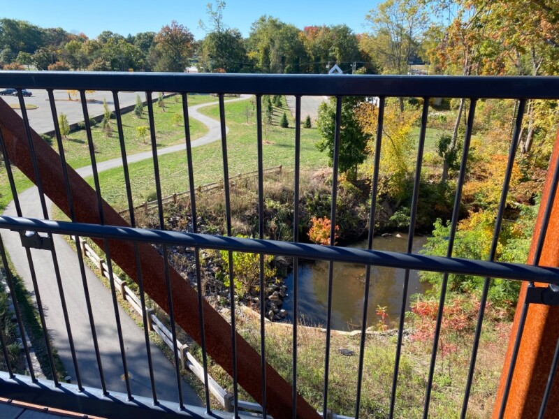 The Cheney Rail Trail in Manchester, CT