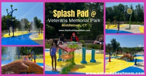 Splash Pad at Veterans Memorial Park in Middletown